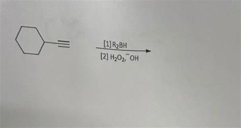 Solved Draw The Products Formed When The Following Alkynes Chegg