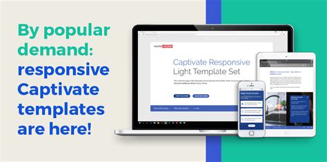 Adobe Captivate Responsive Templates Light Contains 23 Templates