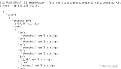 nginx 搭配 geoip2 限制指定城市ip访问 nginx geoip2 csdn博客