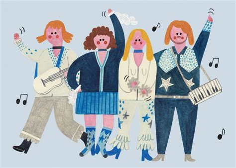 "Abba" poster by Daria Solak