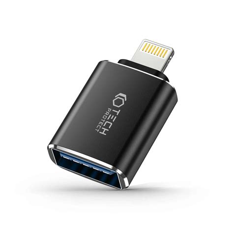 AdaptÉr Tech Protect Ultraboost Adapter Lightning To Usb Otg Black