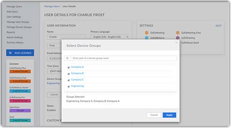Create A New Device Group Gotoassist Remote Support