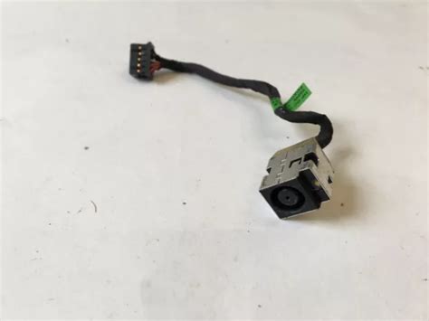Hp Zbook 15 G1 G2 200w Dc In Power Input Jack Cable Socket 727819 Fd9