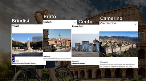 Open to meraviglia i nomi delle città tradotti in tedesco Camerino