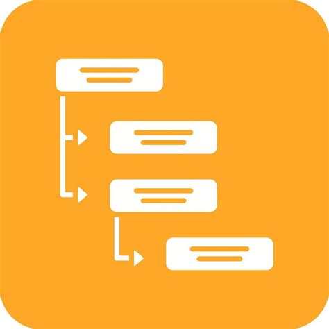 Dependencies Glyph Round Corner Background Icon Vector Art At Vecteezy