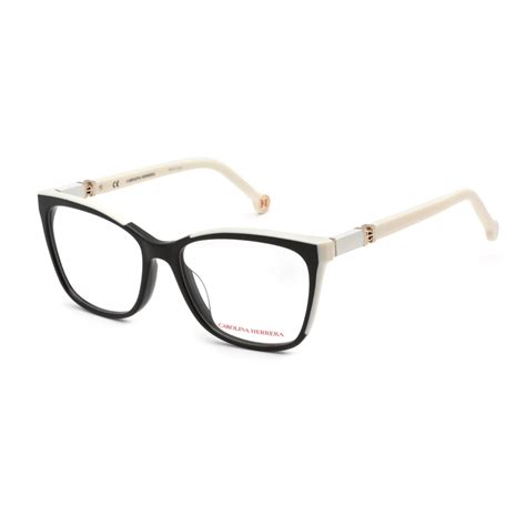 Carolina Herrera Ladies Black Cat Eye Eyeglass Frames Vhe886700y54
