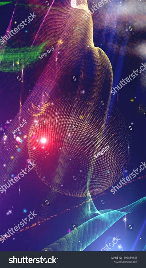 Abstract Space Background Science Fiction Wallpaper