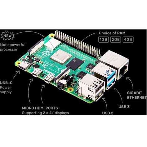 Suconel Raspberry Pi 4 Quad Core 64 Bit 1gb Wifi Bluetooth Raspberrypi