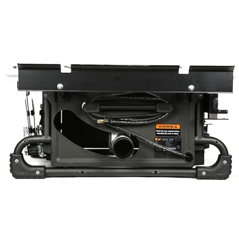 Wen 10 In Carbide Tipped Blade 15 Amp Portable Corded Table Saw In The