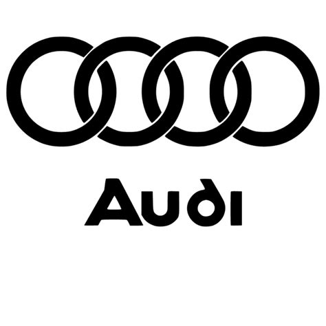 Sticker Audi Original Dimensiune 20 Cm Culoare Negru Emagro