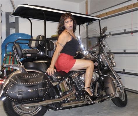 Pin Up Style Sexy On A Harley Pin Up Kristinamarie Flickr