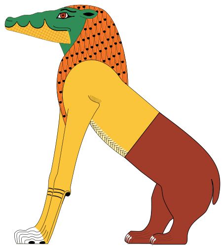 Ammit Diosa Egipcia Ecured