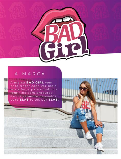 Bad Girl Logo Behance