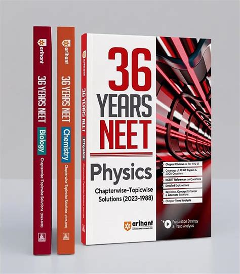 Arihant 37 Years NEET Previous Year Solved Question Papers With