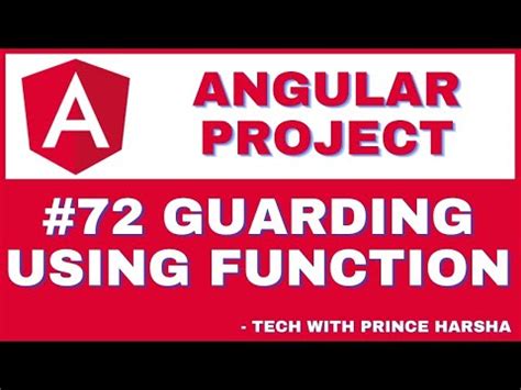 Learn 72 Angular Project Tutorial Guarding Using Function Mind Luster