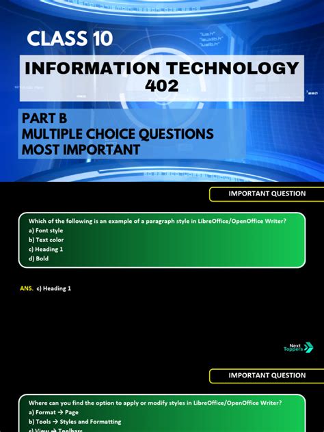 part b multiple choice questions most important pdf databases