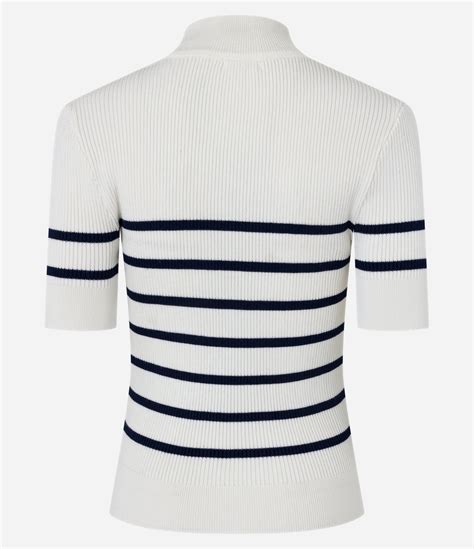 Blusa em Viscose Golinha e Zíper Frontal