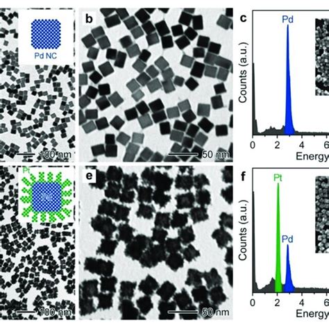 Characterization Of 18 Nm Pd Ncs And Pdpt Nds Ab Low A And