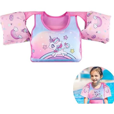Gilet Brassard Enfant Actoys Gilet De Natation Enfant 2 6 Ans Gilet