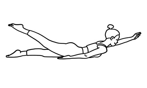 Girl Yoga Pose 26420476 Vector Art At Vecteezy