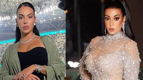 سمية الخشاب تهاجم جورجينا لن تكوني مثلي صورة فن وثقافة