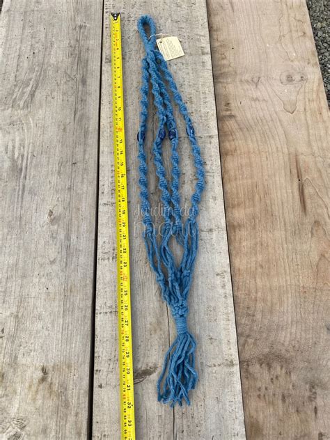 Suporte Macrame Livia Jardim Da Mari Suculentas