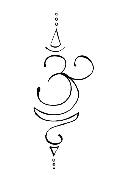 Sanskrit Symbol For Breathe Actually The Symbol Of Om In Ancient India