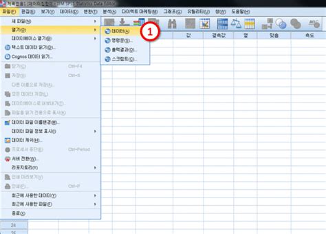 [spss] 엑셀 데이터 불러오기 네이버 블로그