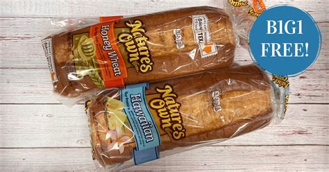 Natures Own Bread Is B1g1 Free At Kroger Kroger Krazy