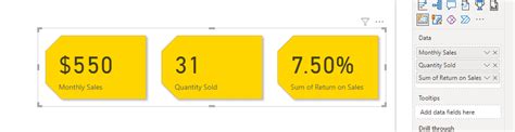 Align Text And Other Features Of The New Power Bi Card Visual