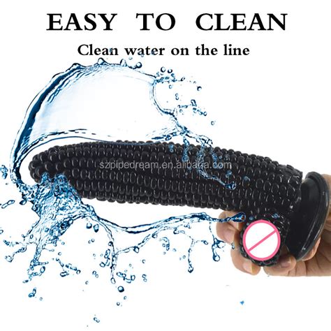 Simulation Corn Big Dildo For Women Plant Black Dildo Butt Plug Stuffed