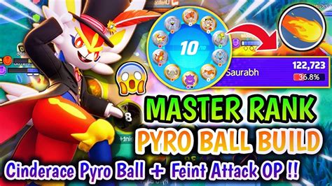 Cinderace Pyro Ball 122K Damage Build Here YouTube