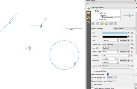 Displaying Direction Of Water System With Arrows In Qgis Geographic