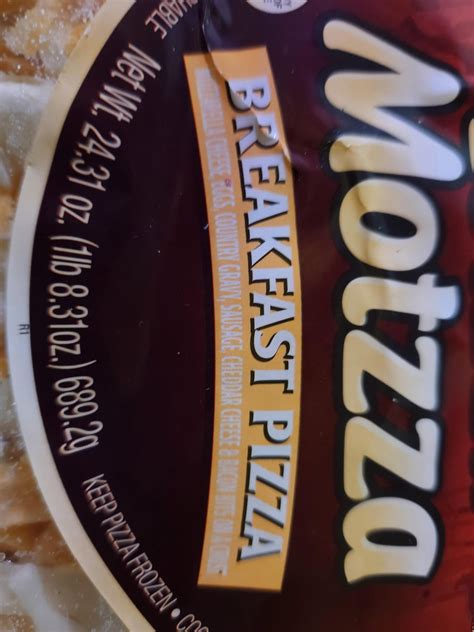Lotzza Motzza Breakfast Pizza R Frozendinners