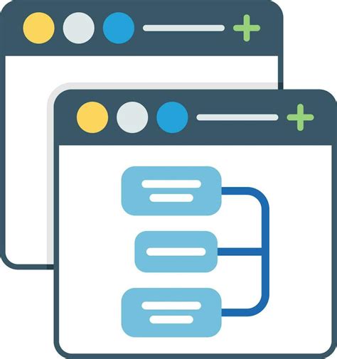 Website Hierarchy Vector Icon 30378030 Vector Art At Vecteezy