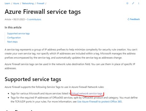Azure Firewall Lack Of Service Tag Internet Allow Access To The Internet On The Specific