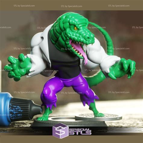 Chibi Stl Collection Lizard Chibi Specialstl