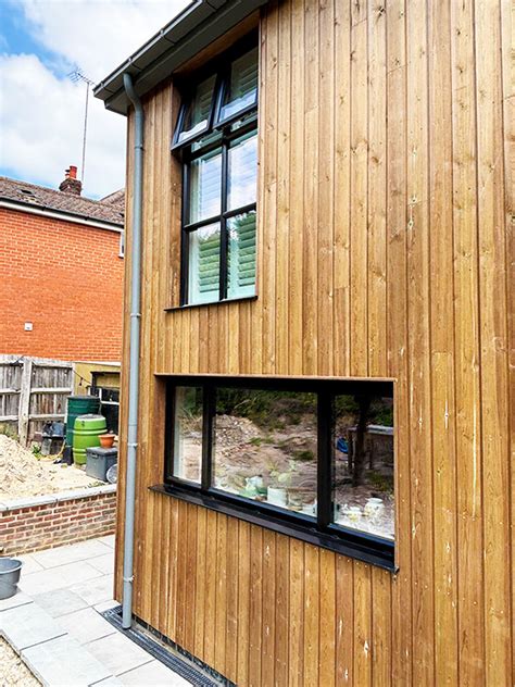 Timber Cedar Cladding Installation In Guildford Surrey