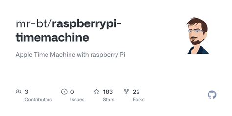 Github Mr Btraspberrypi Timemachine Apple Time Machine With Raspberry Pi