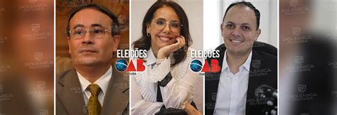 Harrison Targino Lidera Apuração De Votos Para Presidente Da Oab Pb
