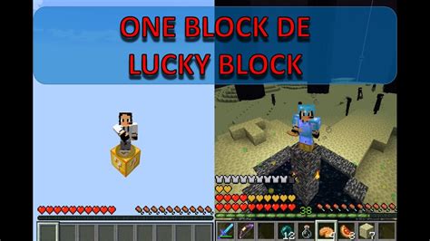 One Lucky Block Nos Pasamos Minecraft Con Lo Que Nos Toca Youtube