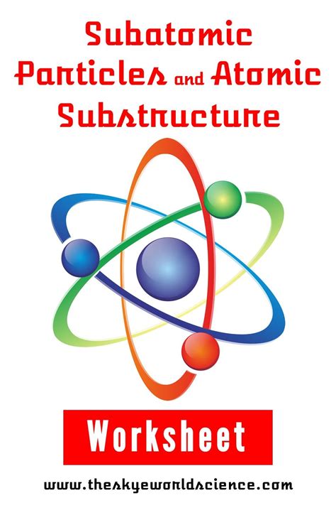 Subatomic Particles Chart Worksheet Keski