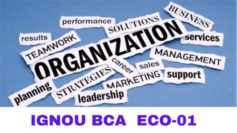 Ignou Bca Eco 01 Lecture Ignou Ignousolvedassignment Ignoubca Youtube