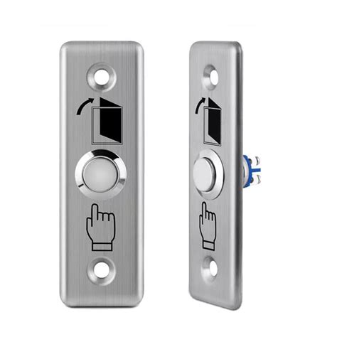 Luxury Door Release Push Exit Button Switch Sw 02b Stainless Steel Needthisparts