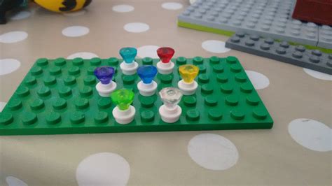 Lego Chaos Emeralds