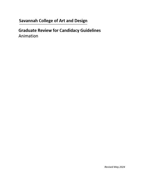 Animreview Guidelinesrevised 20240 Pdf Aesthetics Thesis