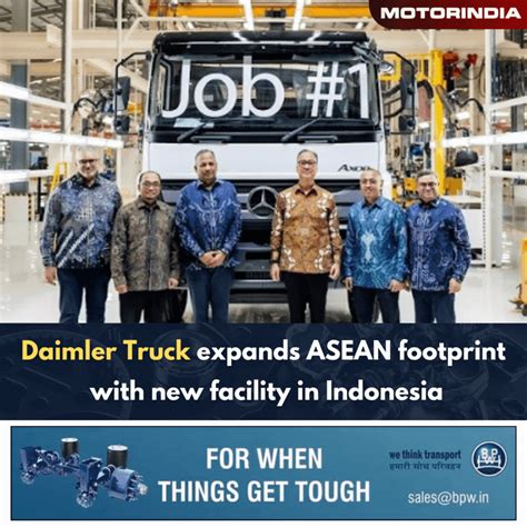 Daimler Truck Inaugurates New Facility In Indonesia Motorindia Magazine Posted On The Topic
