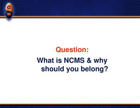 Ppt Ncms And The Industrial Security Professional Isp Certification