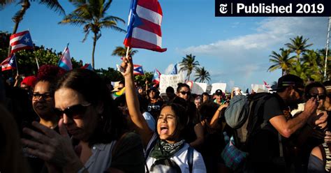 The Political Crisis In Puerto Rico The New York Times