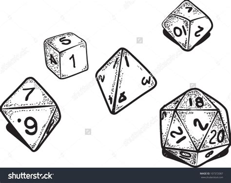 Dnd Dice Vector At Collection Of Dnd Dice Vector Free